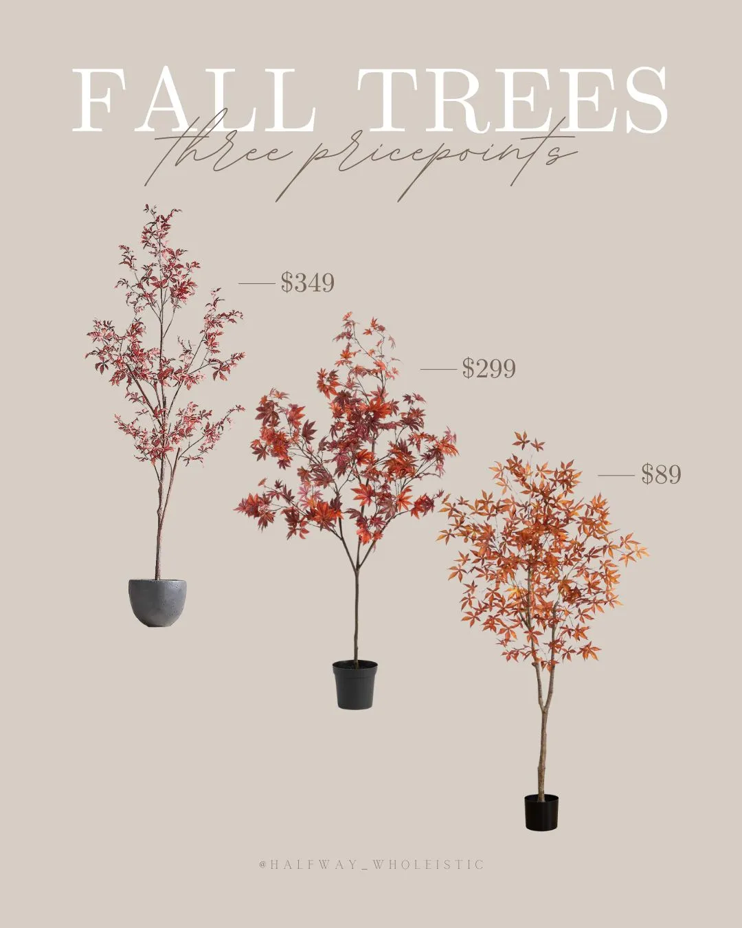 Bring Autumn Indoors: Top Faux Fall Trees to Warm Up Your Space ...