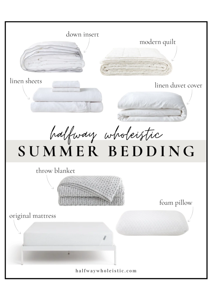 Summer Bedding Essentials – Halfway Wholeistic