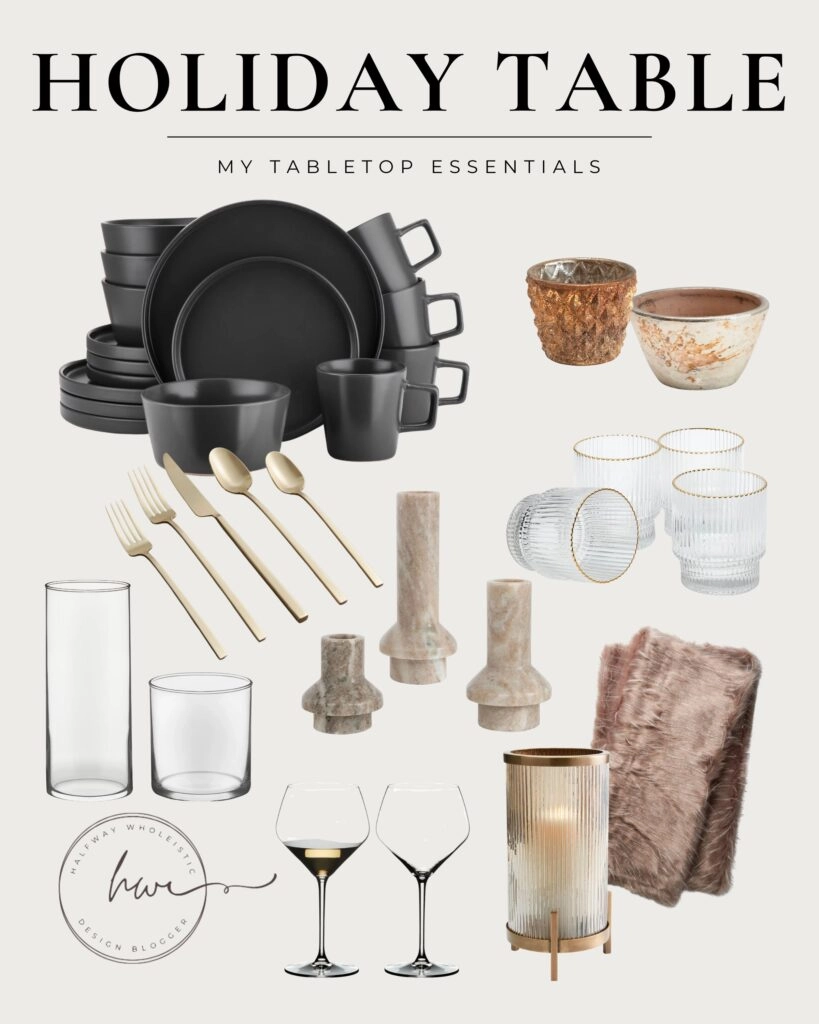 Holiday Table Essentials – Halfway Wholeistic