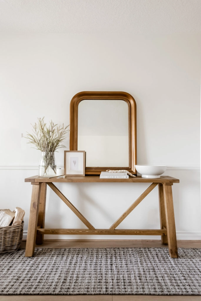 New Console Table Reveal + Review – Halfway Wholeistic