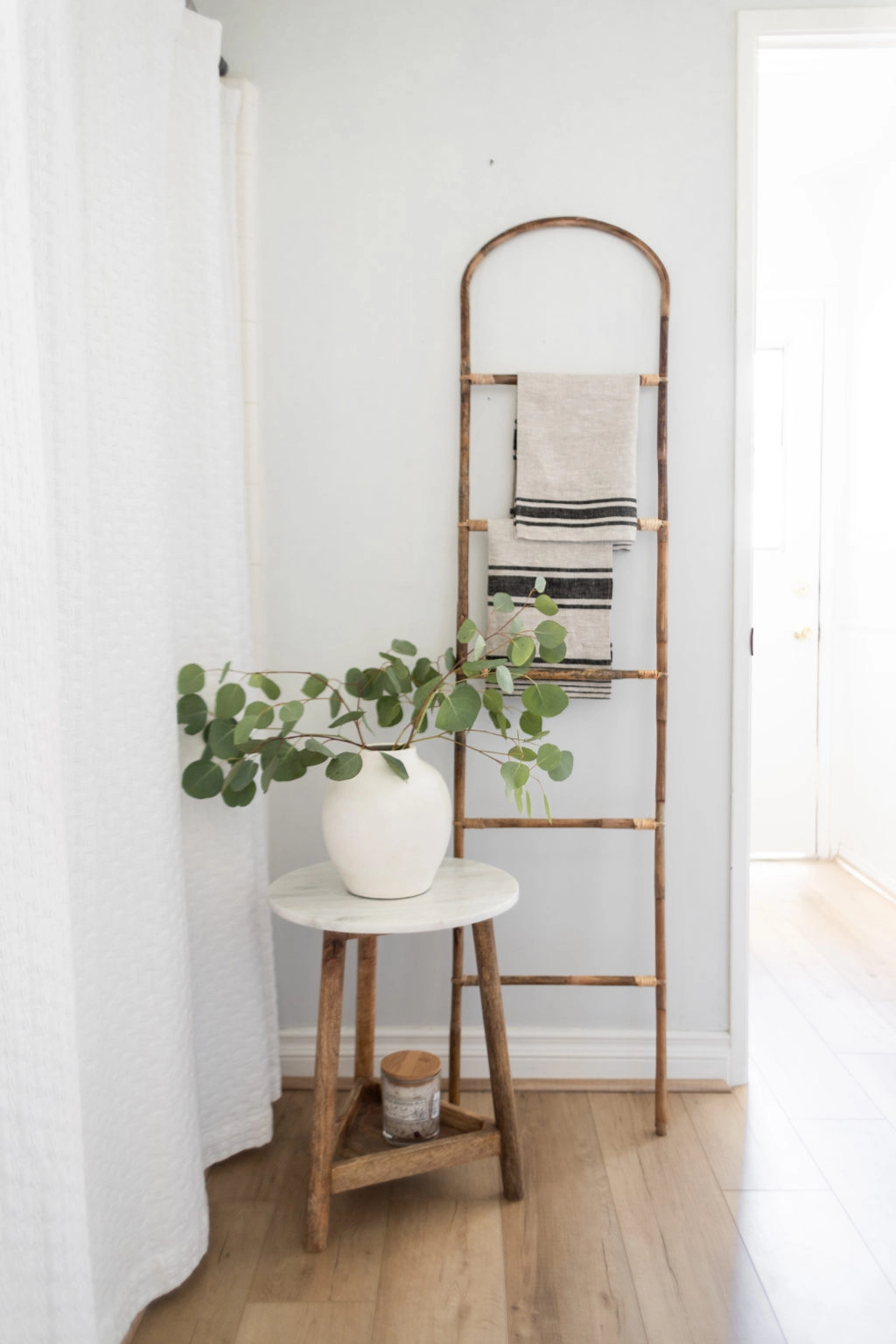 How To Style A Decorative Ladder – Halfway Wholeistic