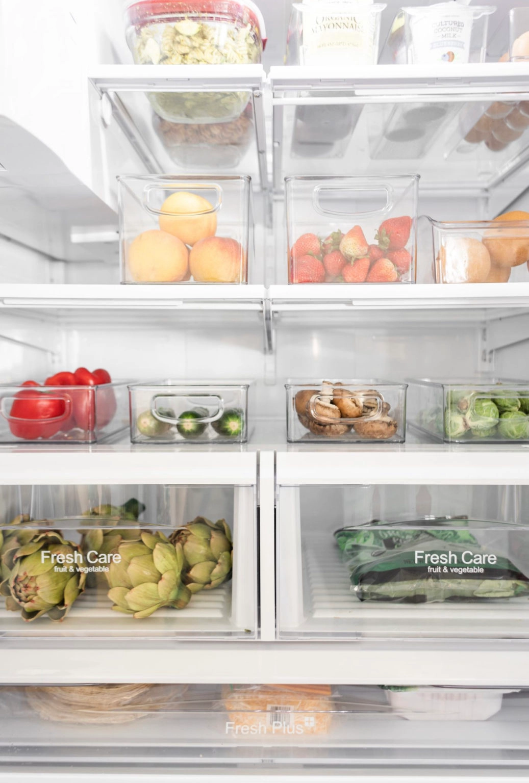 Fridge Organization Tips + Three Easy Plant Based Meal Ideas – Halfway ...