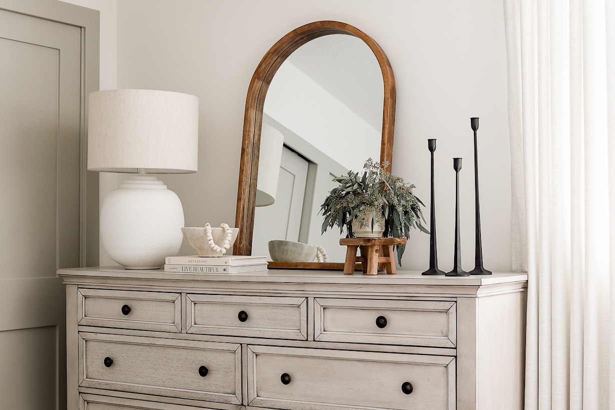 How to Decorate a Dresser – Halfway Wholeistic