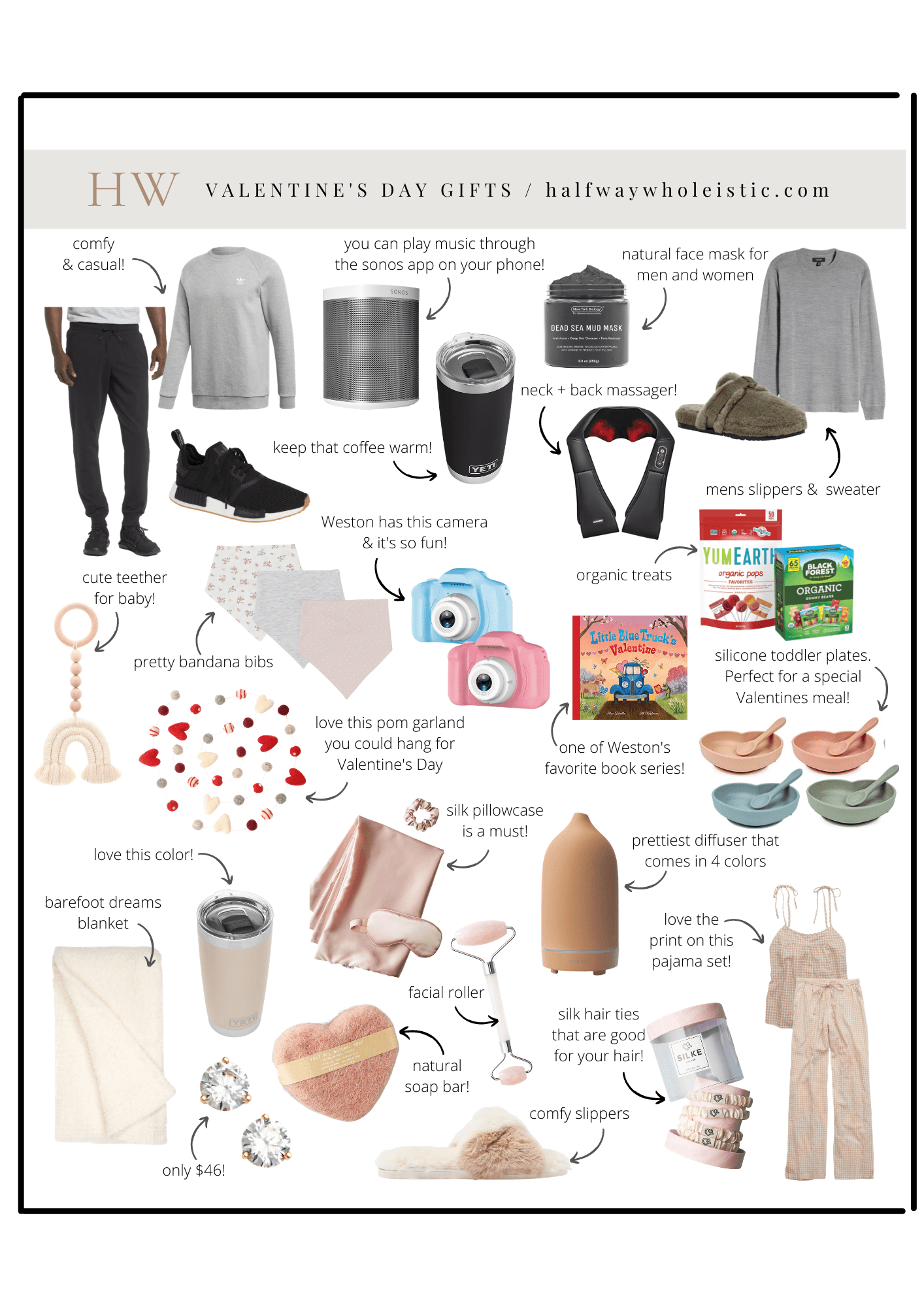 Valentine’s Day Gift Guide – Halfway Wholeistic