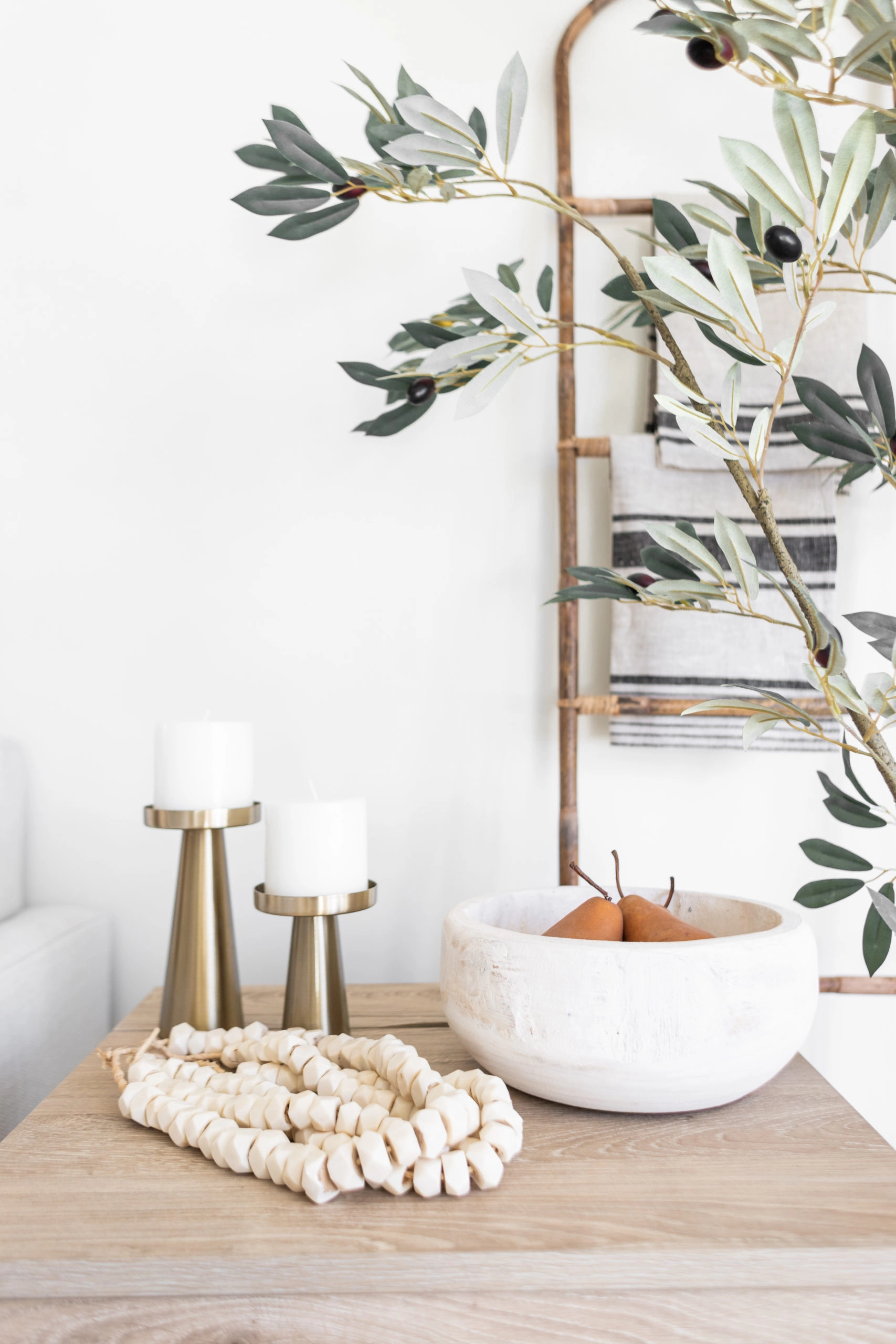 How To Style A Decorative Ladder – Halfway Wholeistic