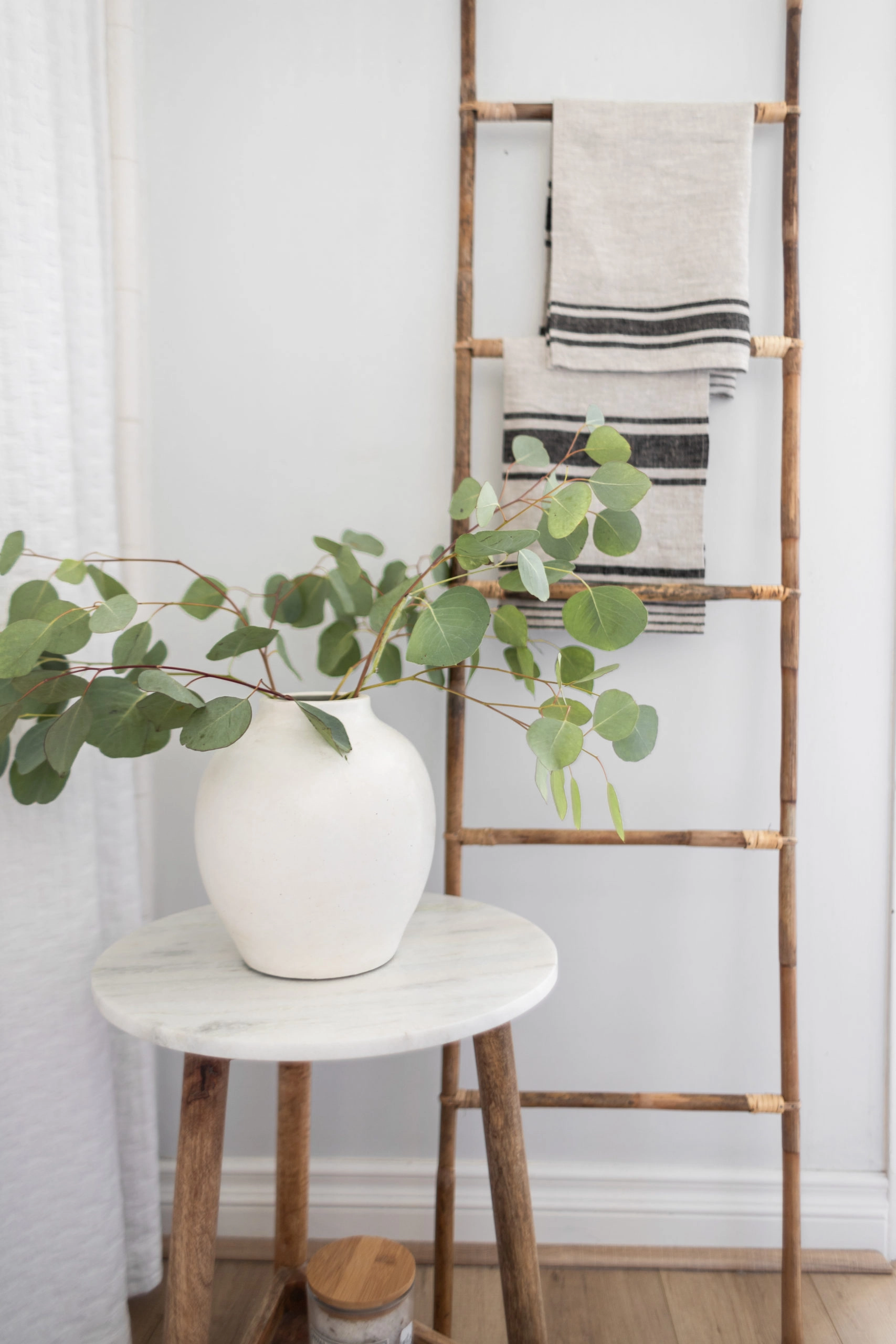 How To Style A Decorative Ladder – Halfway Wholeistic