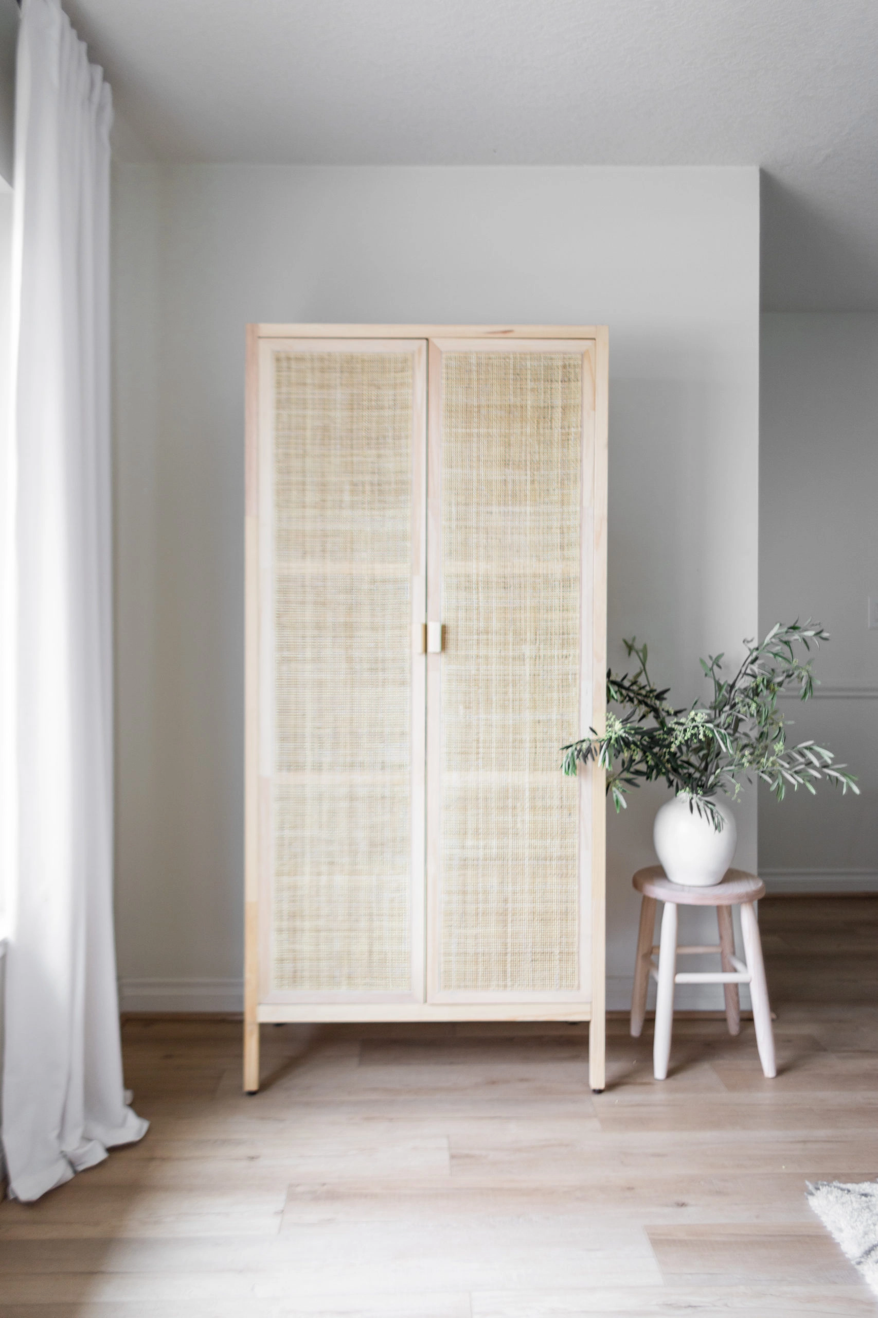 Combining Storage and Style: Our New Cane Cabinet + A Cabinet Roundup ...