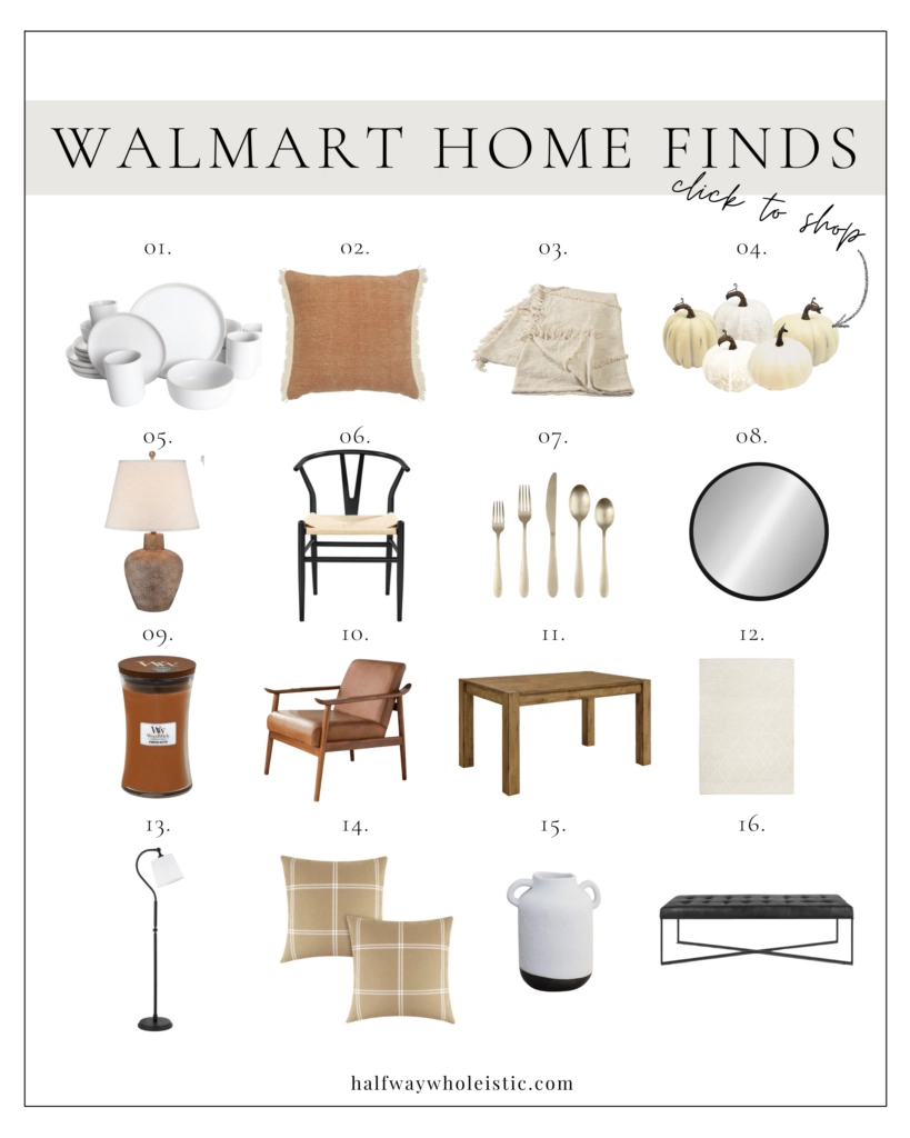 Walmart Home Finds For Fall – Halfway Wholeistic